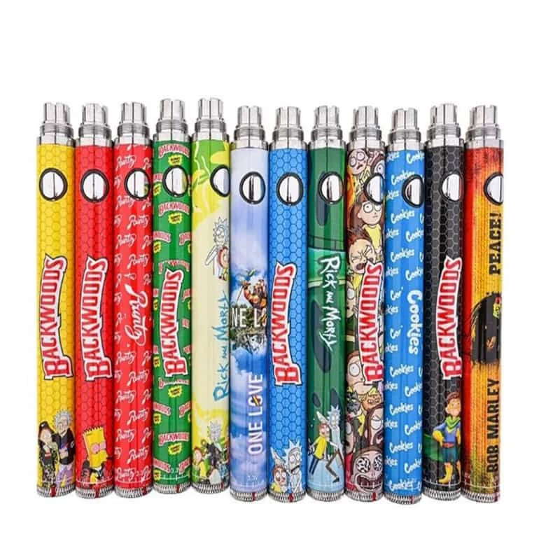 24pcs pack backwoods display 1100mah vape pen battery - E-cigarette ...